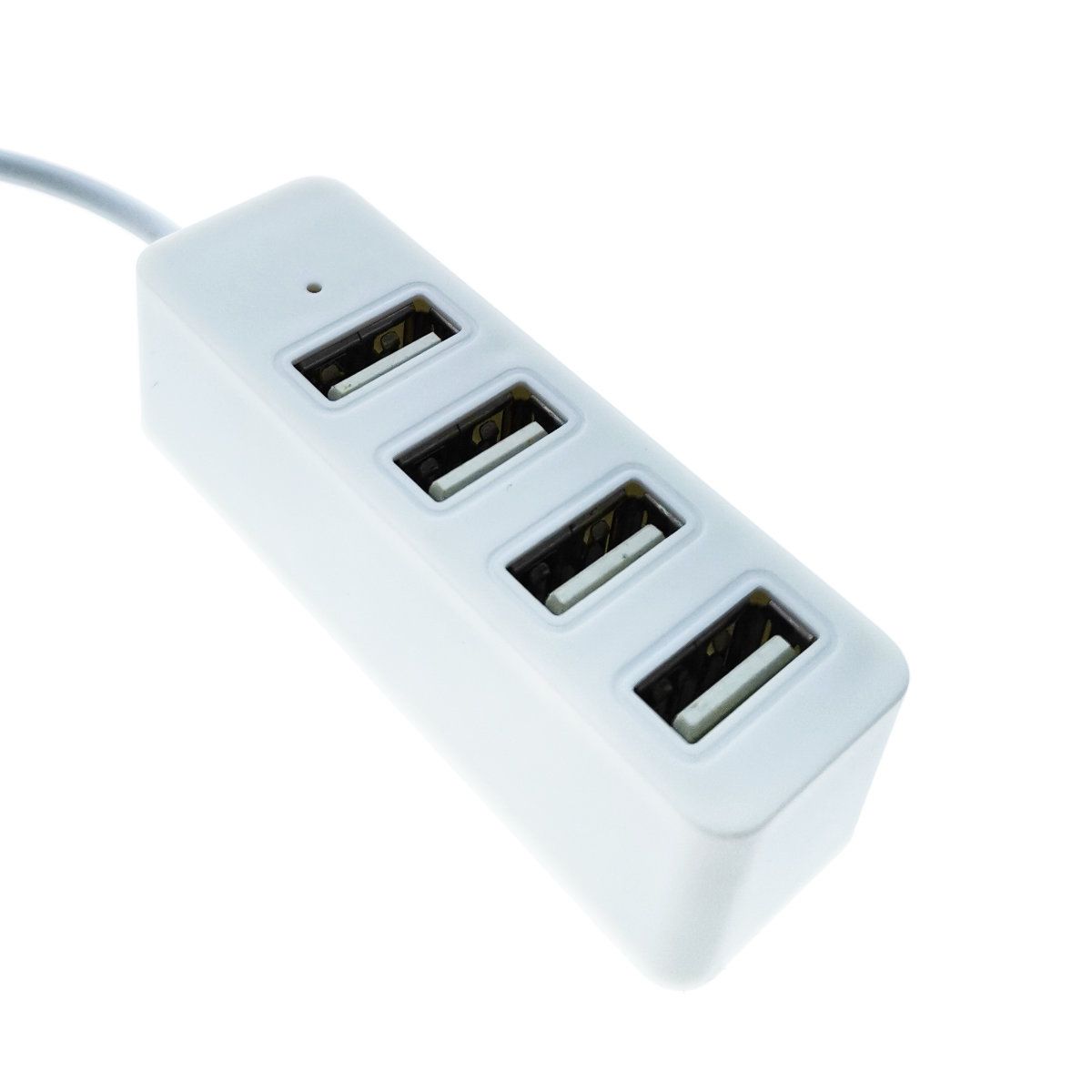 Hub universal, 4 porturi usb 2.0 si usb-c tata, 10 cm, led, 65 x 20 x ...