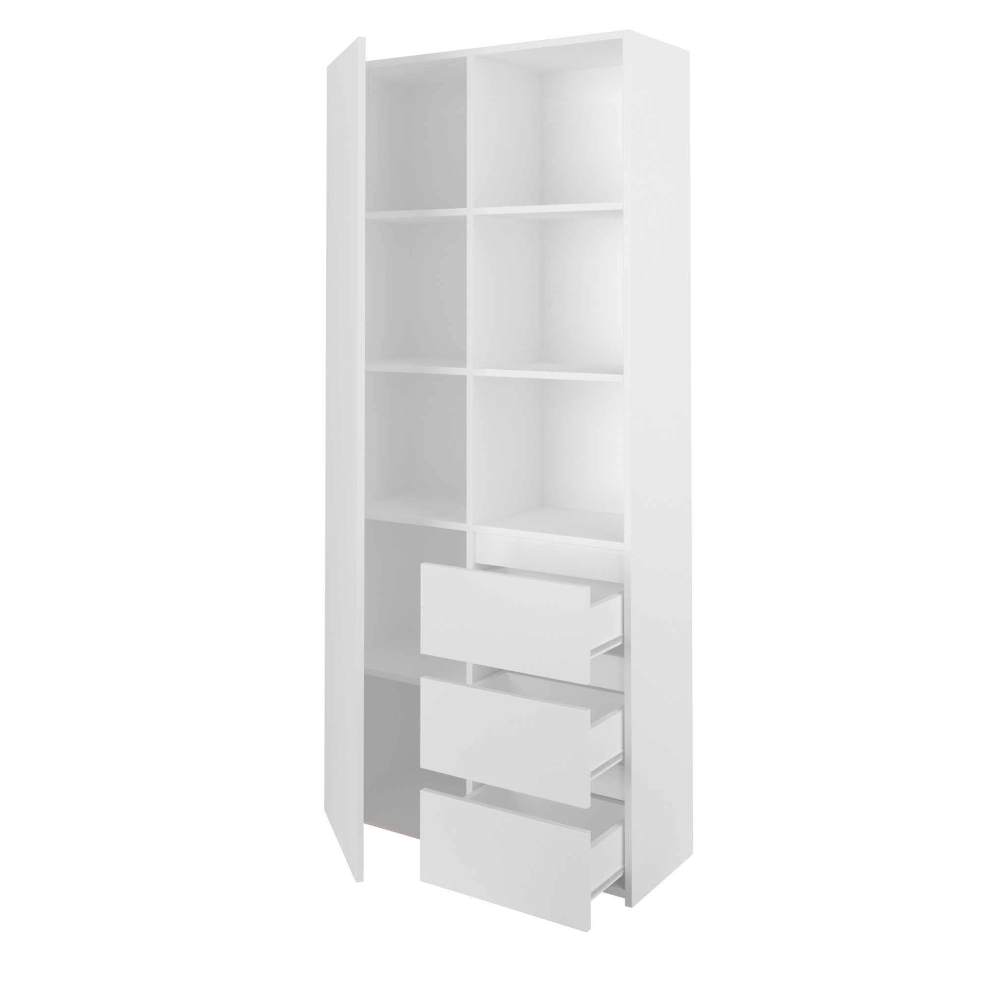 Raft alb B-80-S3 80 x 180 x 30 - eMAG.ro