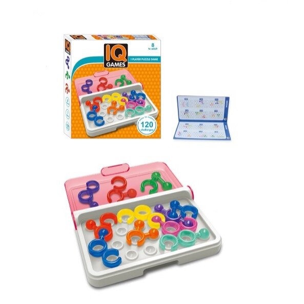 Joc IQ - Inele colorate, 120 provocari - eMAG.ro