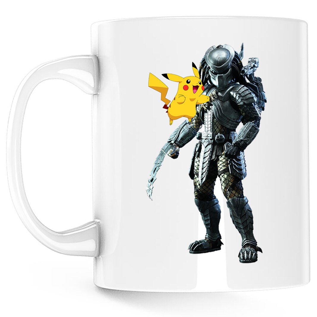 Bögre Predator Vs Alien Pikachu Pokemon Mania, Fehér, 330 ml - eMAG.hu