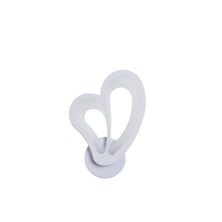 Fali lámpa pillangós kivitel 6541 fehér, 3 féle lámpa, 24 W - eMAG.hu