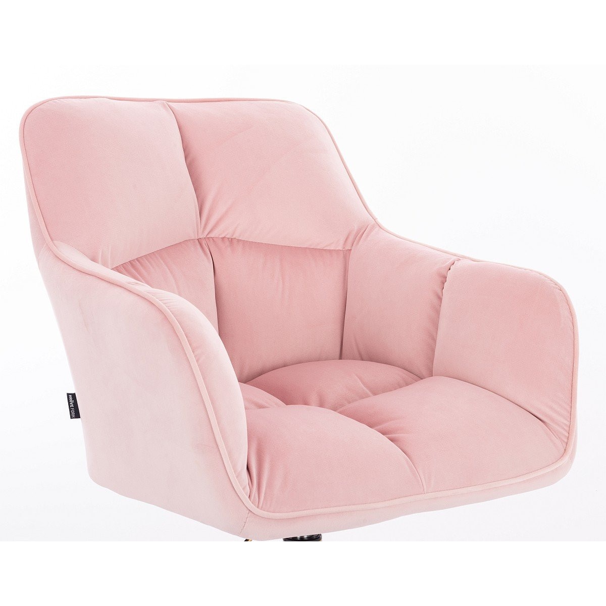 Scaun de birou, Votana, HR550K, Roz, Catifea, 40x57x98 cm - eMAG.ro