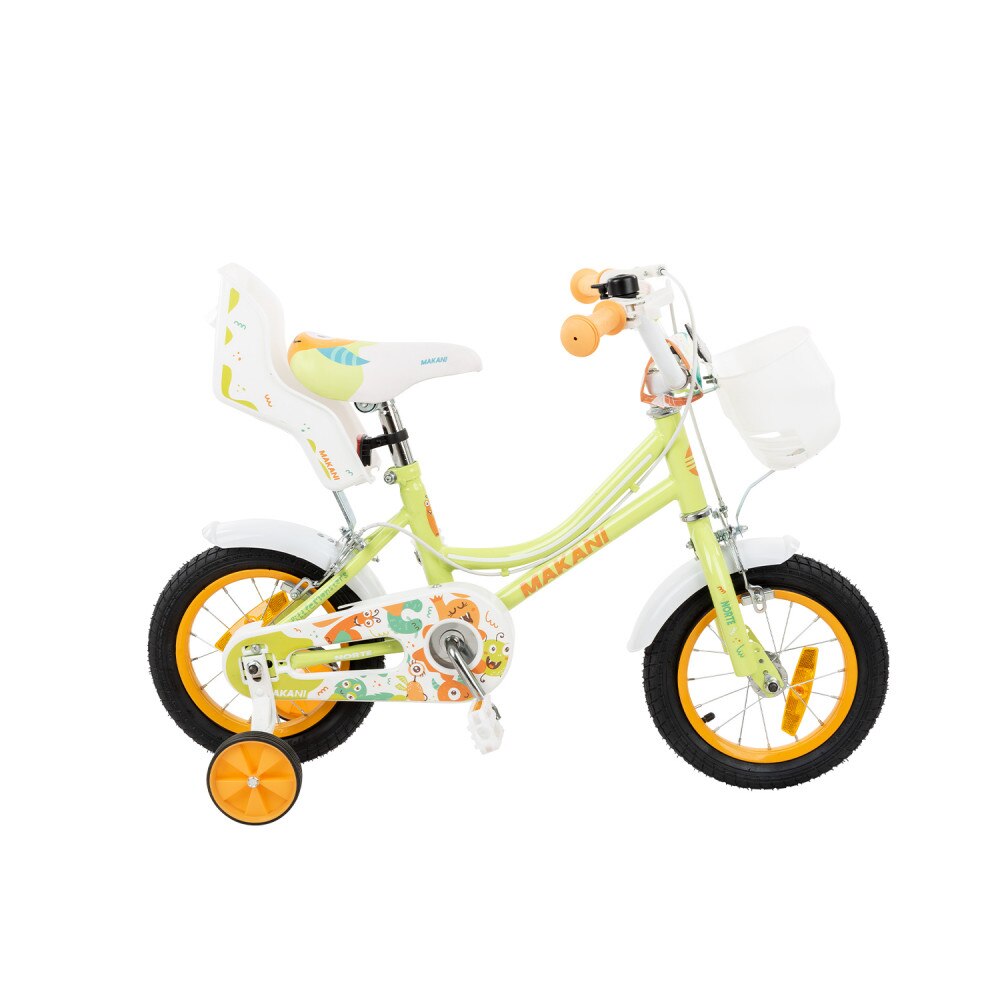 Bicicleta 12 inch cu roti ajutatoare si cosulet frontal Makani Norte ...