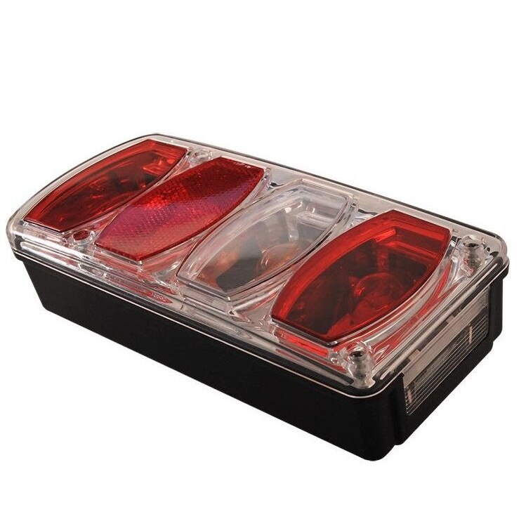 Lampa stop remorca, camion, trailer 6 functii LED, 222 x 100 mm ...