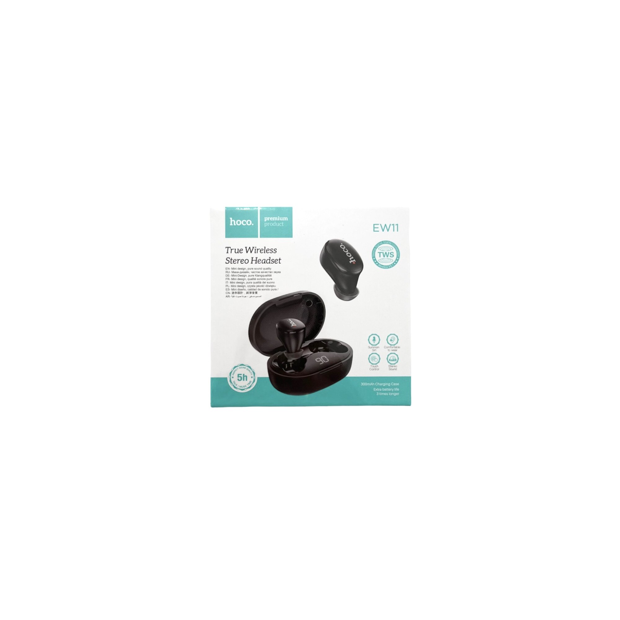 Casti Bluetooth 5.1 True Wireless Stereo Hoco EW11 - eMAG.ro