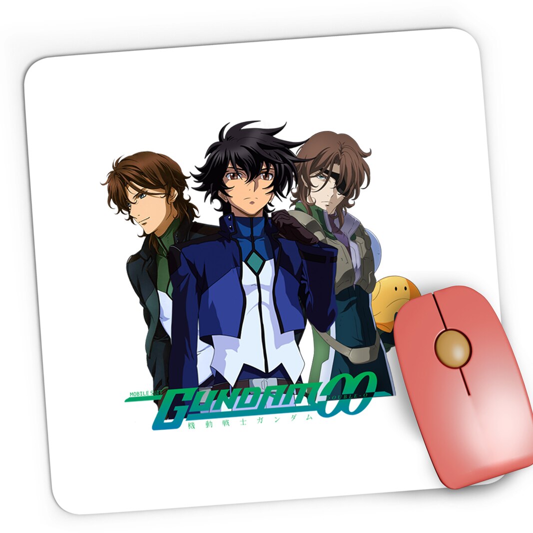 Гейминг подложка за мишка Gundam Trio Anime Meme, 21x19 см - eMAG.bg