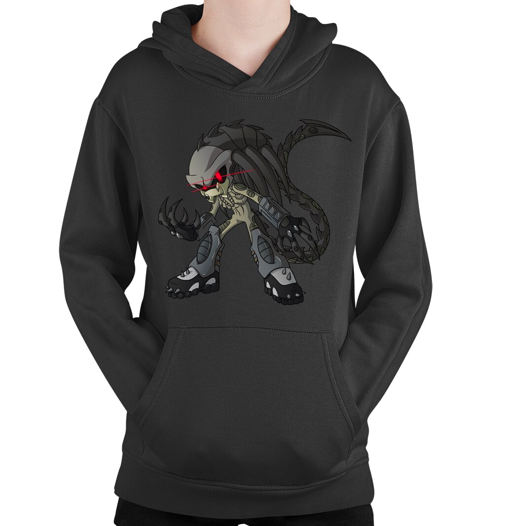 Детски суичър Predator Alien Baby Predalien Ridley Scott, Черен, Размер ...