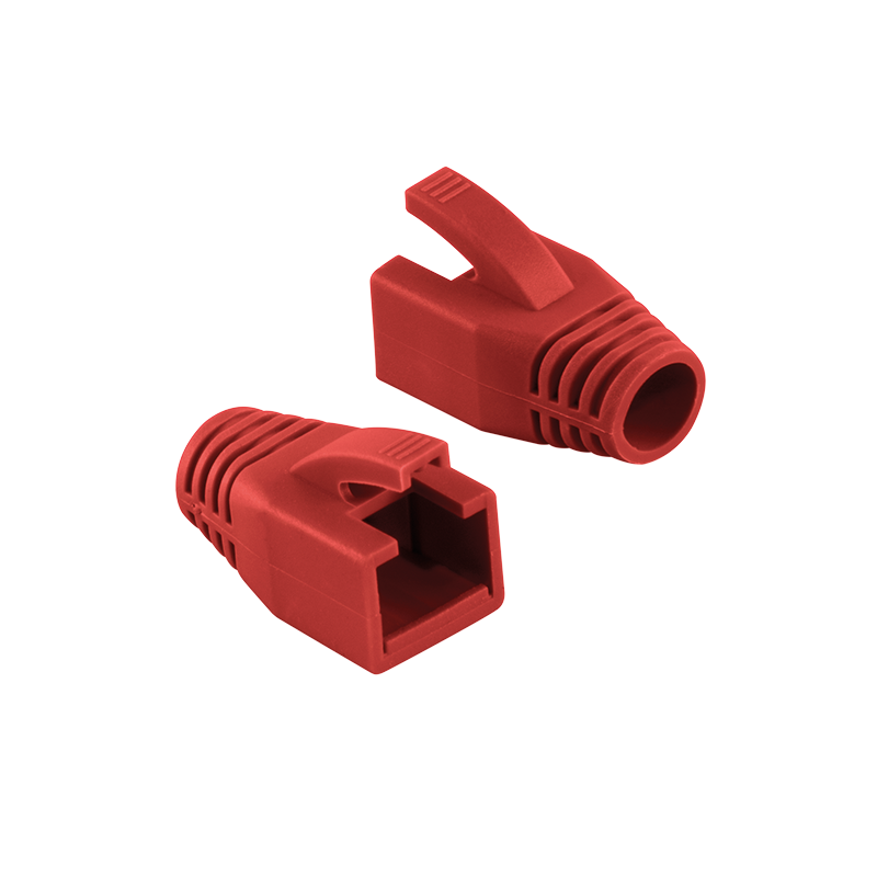 Set mansoane de protectie mufe RJ-45 Logilink MP0035R, pentru cablu UTP ...