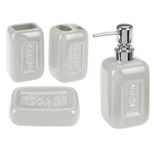 Fürdőszoba szett, Home and Mode, fehér - eMAG.hu