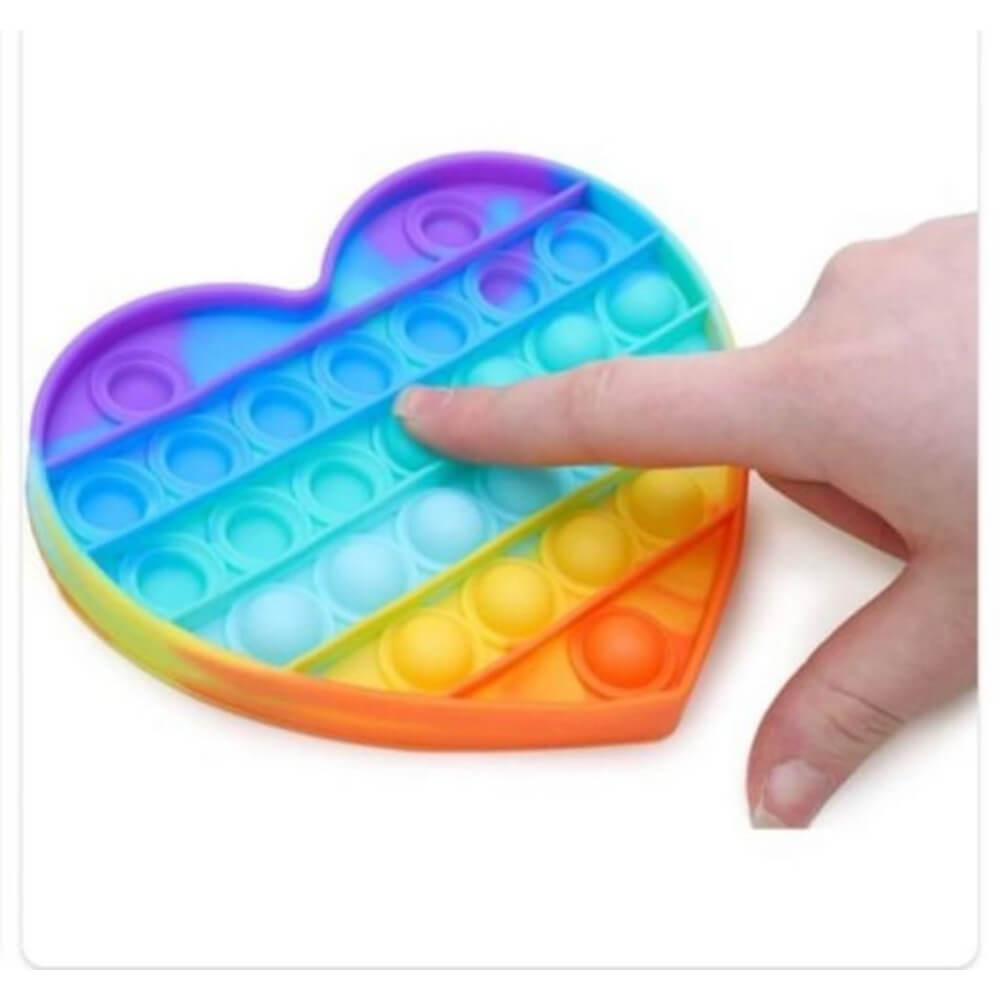 Jucarie Pop It Now & Flip It, Inima, Silicon Multicolor - eMAG.ro