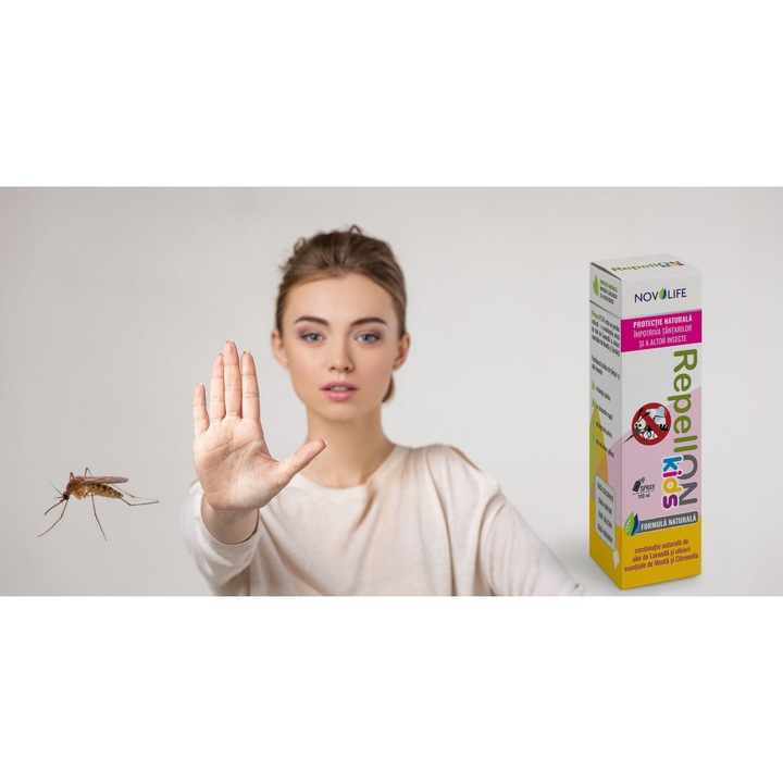 Spray impotriva tantarilor si a altor insecte, Repellon Kids, 100 ml ...