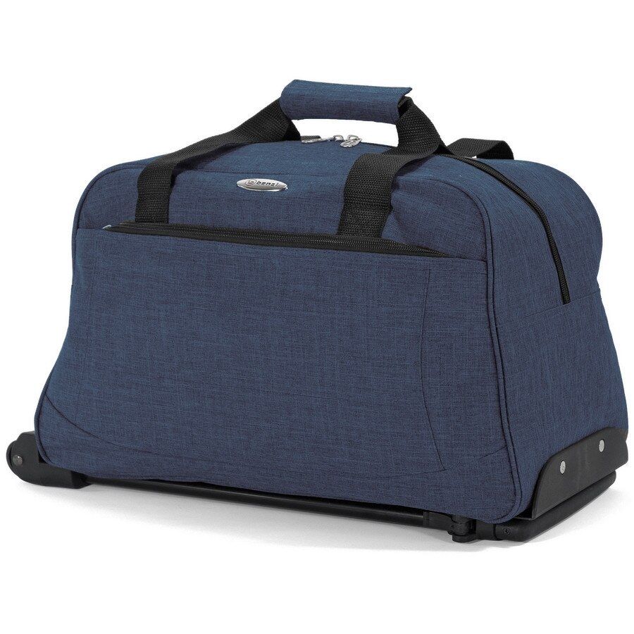 Geanta de voiaj cu role, Benzi, BZ 5513 - 46W, Bleumarin - eMAG.ro