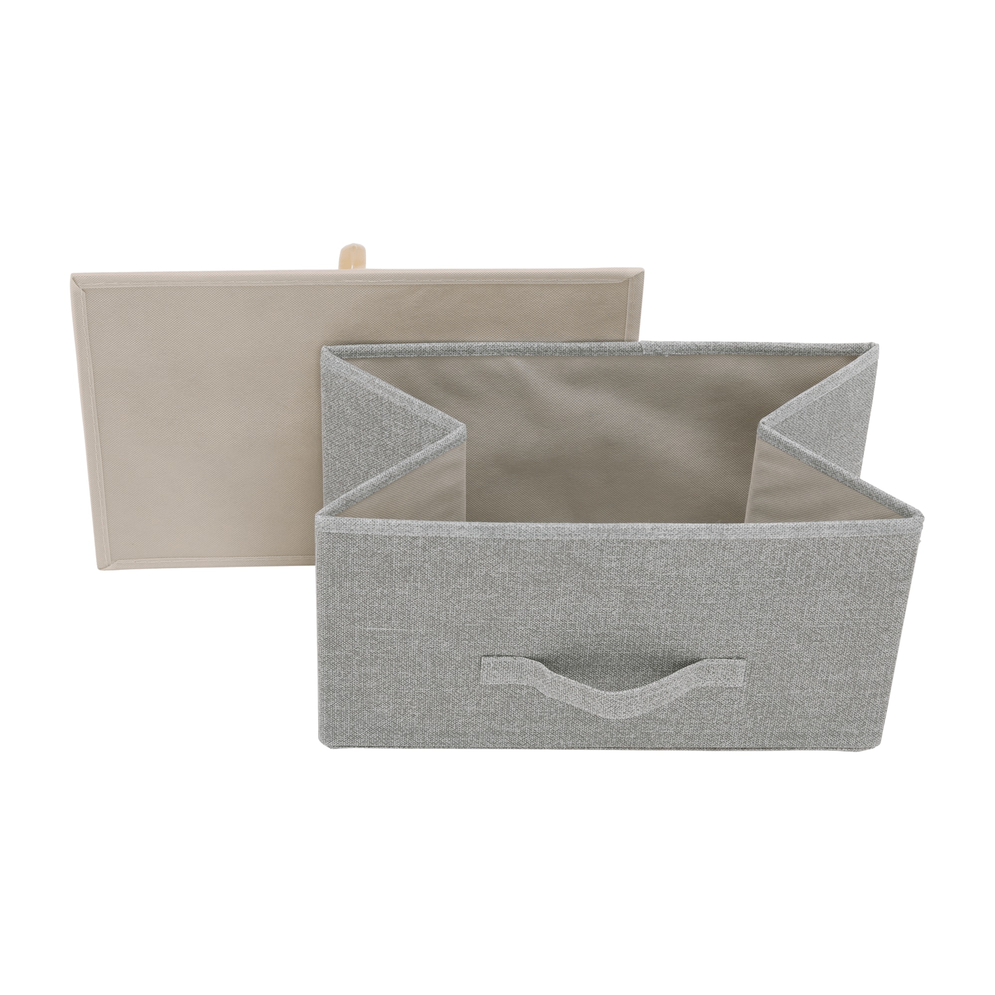 Comoda DacEnergy©, constructie metalica, 2 sertare de panza, 45 x 51 x ...