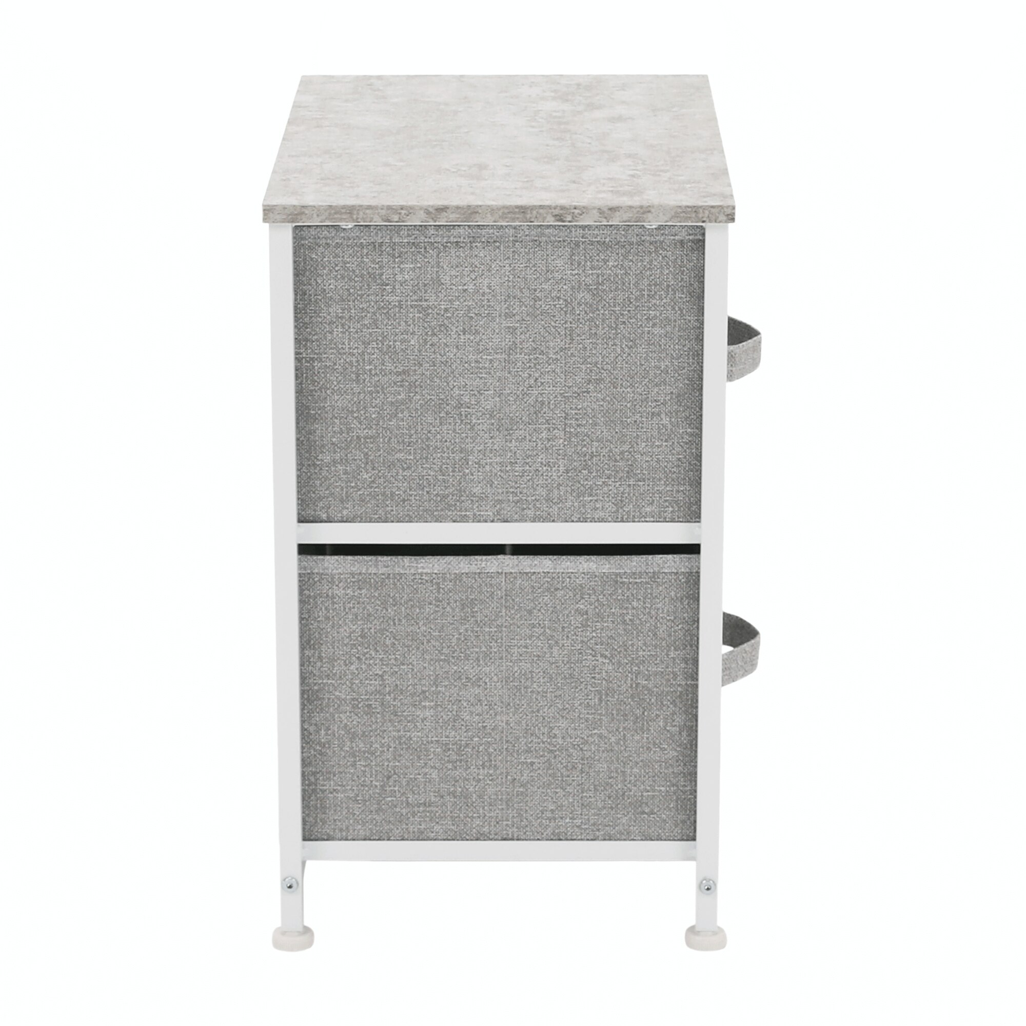 Comoda DacEnergy©, constructie metalica, 2 sertare de panza, 45 x 51 x ...