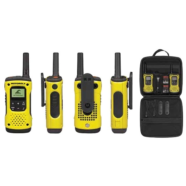 Statie radio portabila, Motorola, 2 buc, Galben/Negru - eMAG.ro