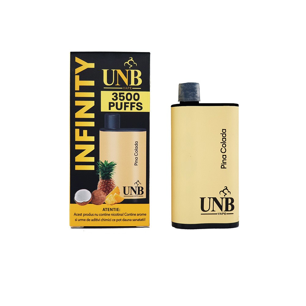 Set 5 Tigari electronice de unica folosinta UNB Vape INFINITY, 3500 ...