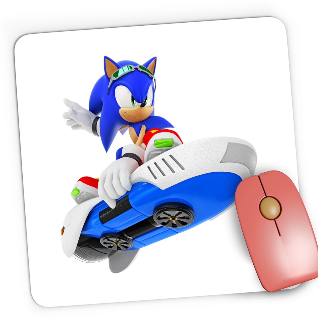 Mousepad Gaming Sonic the Hedgehog Tiktok Gamer Fanart Youtube ...