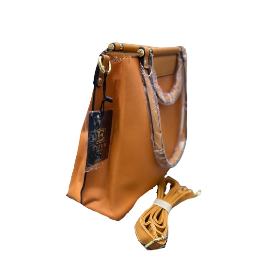 Geanta dama Erick Style D7101, mustar - eMAG.ro
