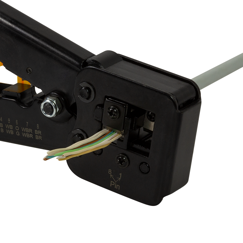 Cleste sertizare mufe Logilink WZ0037, functie decupare si taiere cablu ...