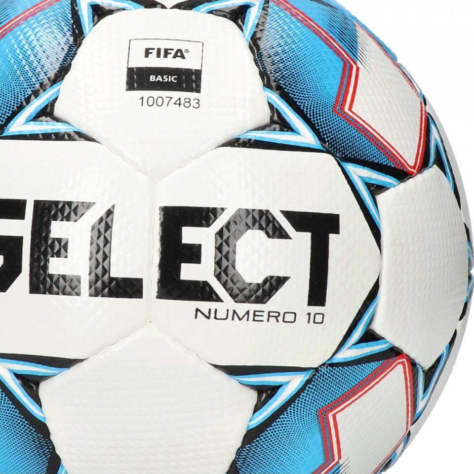 Minge fotbal Select Numero 10 FIFA Basic V22, alb/bleu, 5 - eMAG.ro