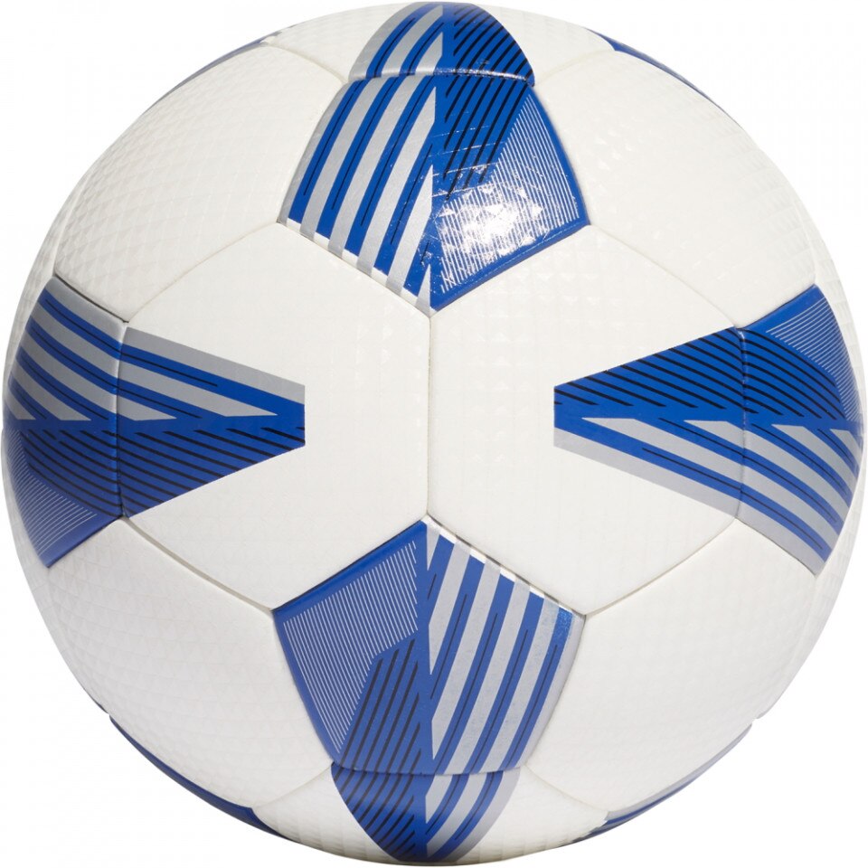 Minge fotbal Adidas Tiro League TB, alb/albastru, 5 - eMAG.ro