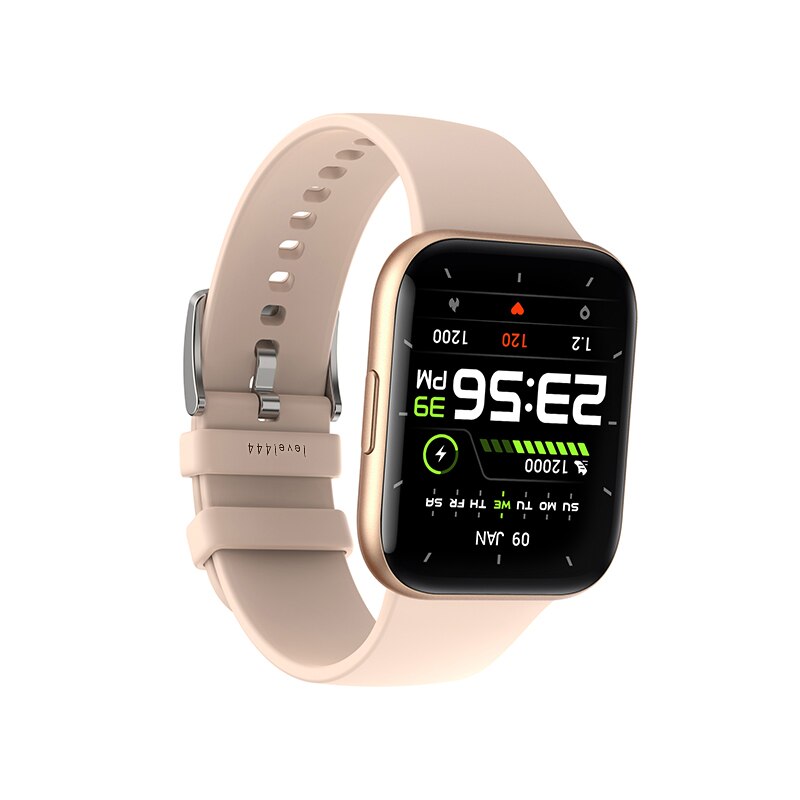 Smartwatch level444 Connected, compatibil cu Android & iOS, gold ...