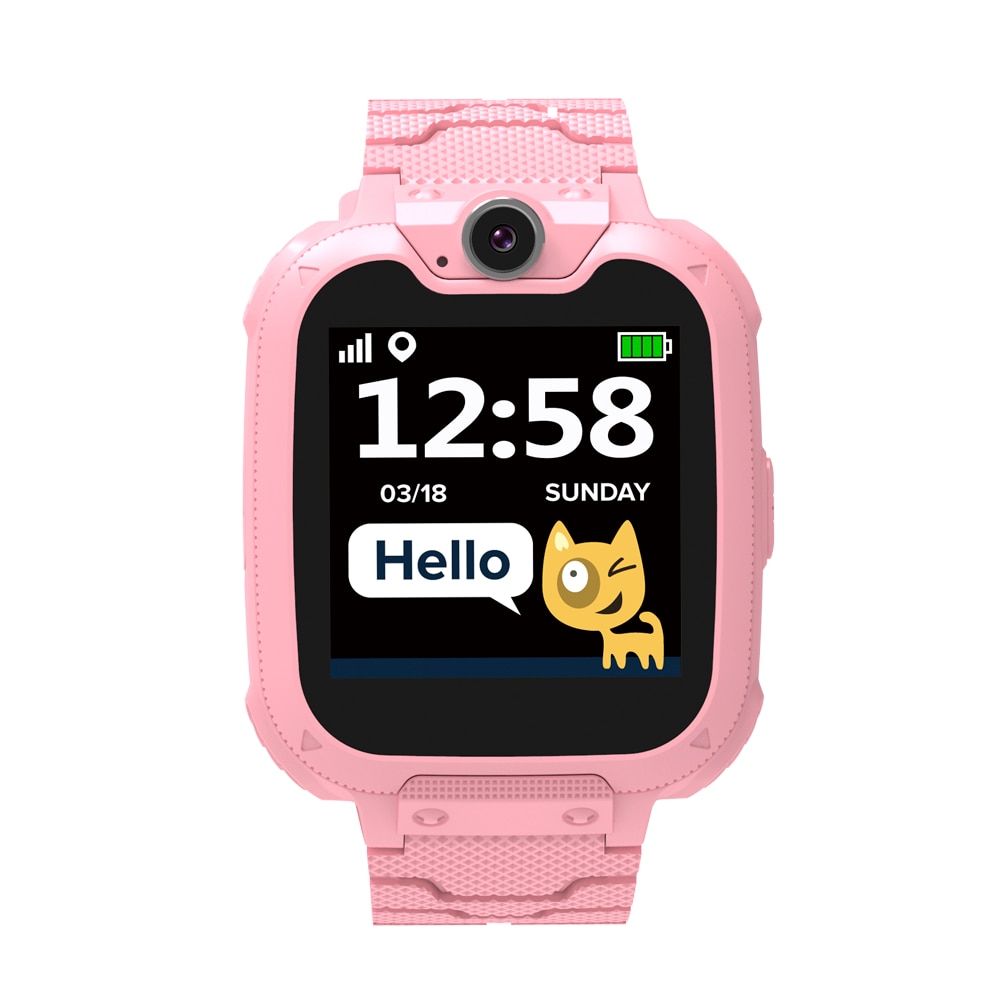 Ceas inteligent pentru copii, Canyon, Tony, diverse functii, Rosu - eMAG.ro