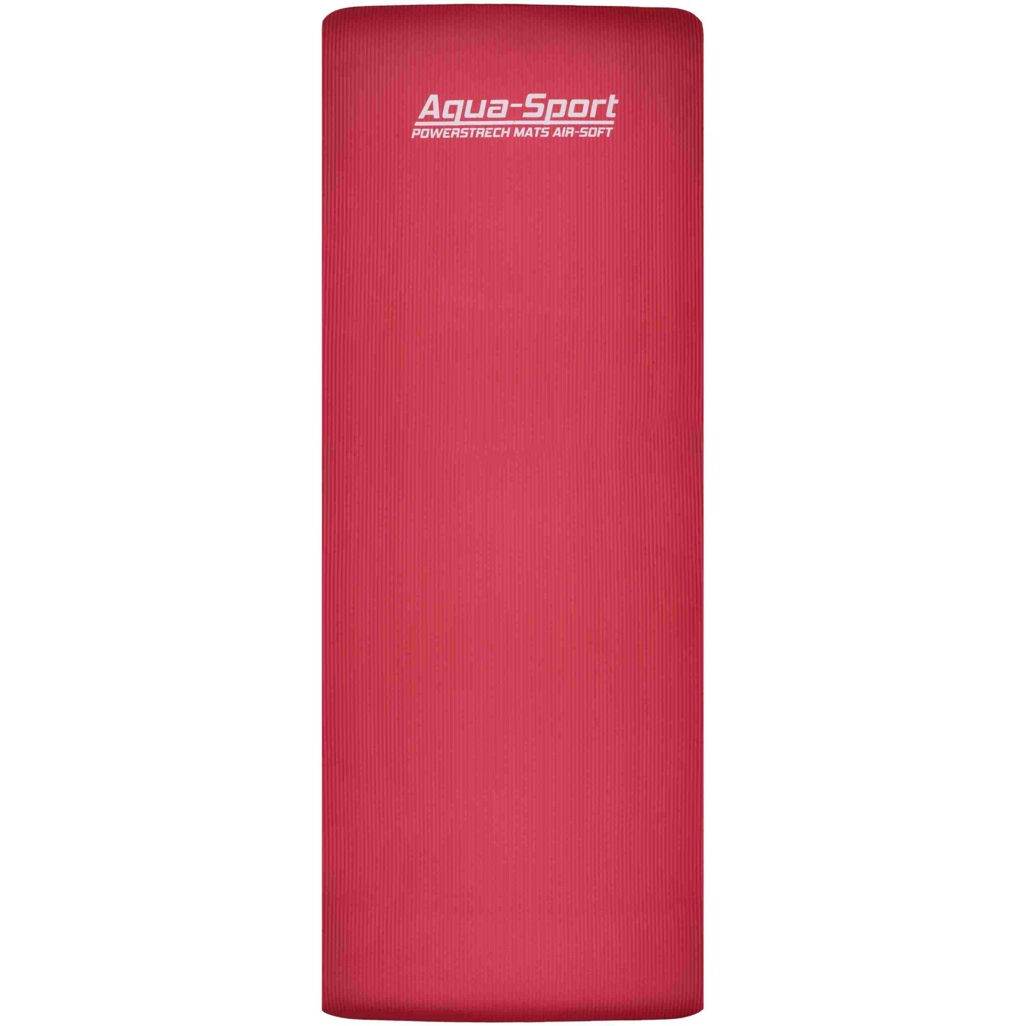 Set Saltea fitness NBR cu mini banda elastica rezistenta, Aqua-Sport ...