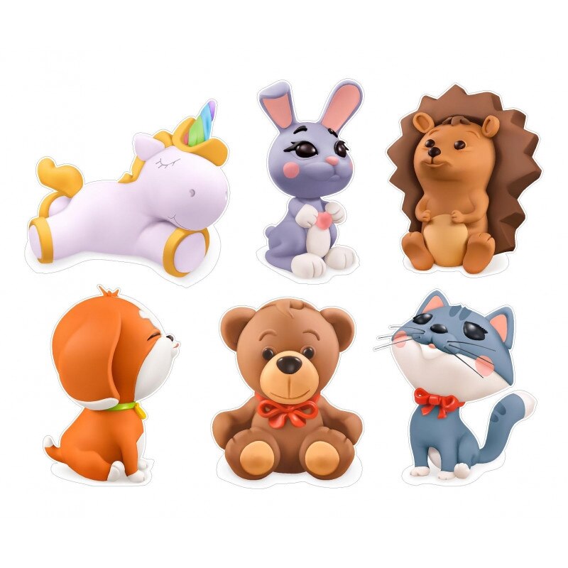 Pachet stickere copii animale varianta 3, 60x40cm - eMAG.ro