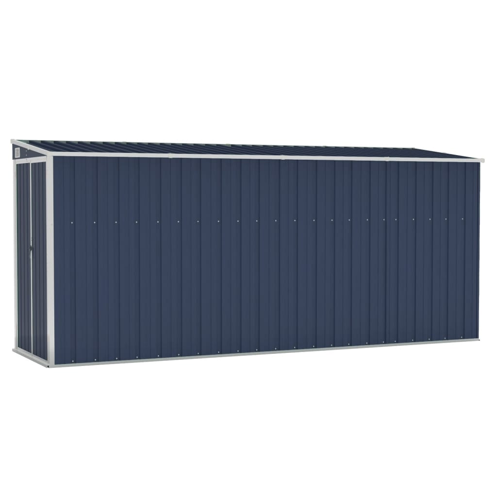 Sopron gradina/montaj perete antracit 118x382x178 cm otel, pentru ...