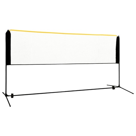 Fileu badminton vidaXL, 300 x 103 x 158 cm, Negru - eMAG.ro