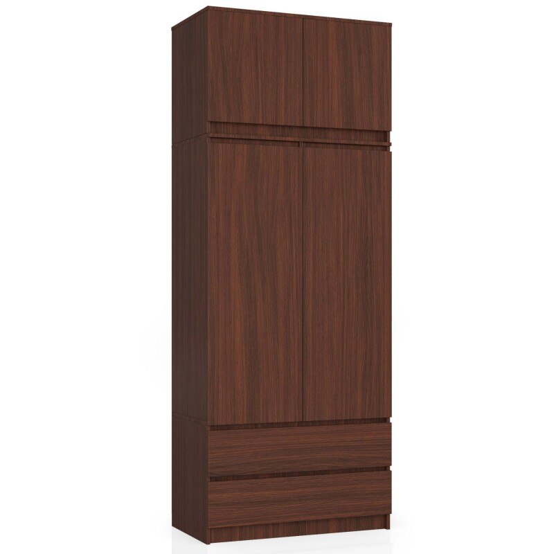 Extensie pentru dulap, Akord Furniture Factory, PAL, 51x55x90 cm, Maro ...