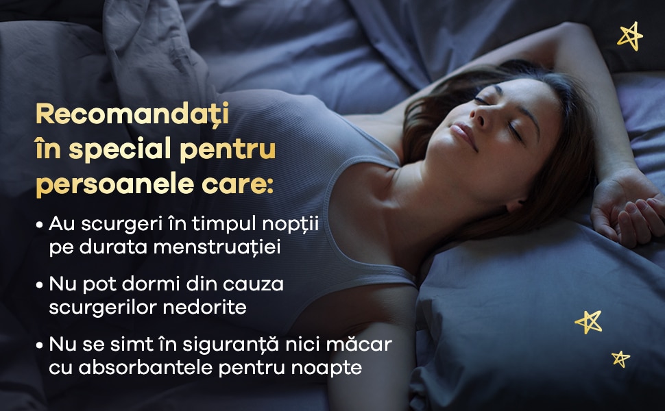 Chiloti pentru menstruatie de unica folosinta Always ZZZs, pe timp de ...