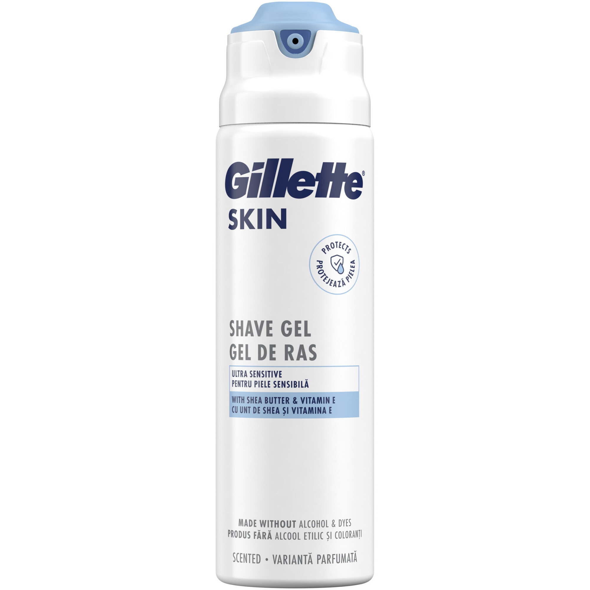 Gillette Skin Ultra Sensitive borotvagél, 200 ml - eMAG.hu