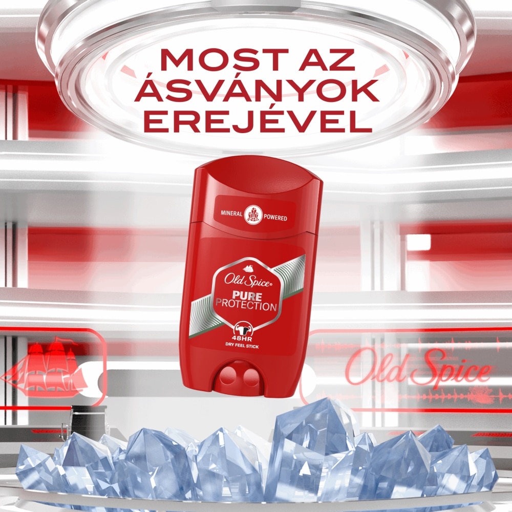 Old Spice Pure Protection Stift dezodor Férfiaknak, 65 ml - eMAG.hu