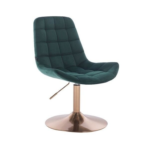 Scaun de birou, Votana, HR590N, Catifea, Verde, 40x51x81 cm - eMAG.ro