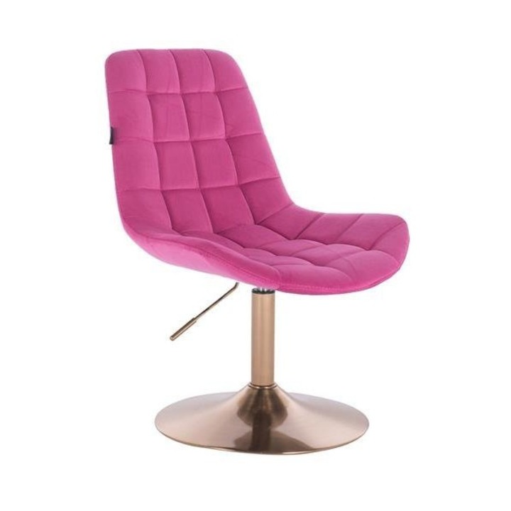 Scaun de birou, Votana, HR590N, Catifea, Roz, 40x51x81 cm - eMAG.ro