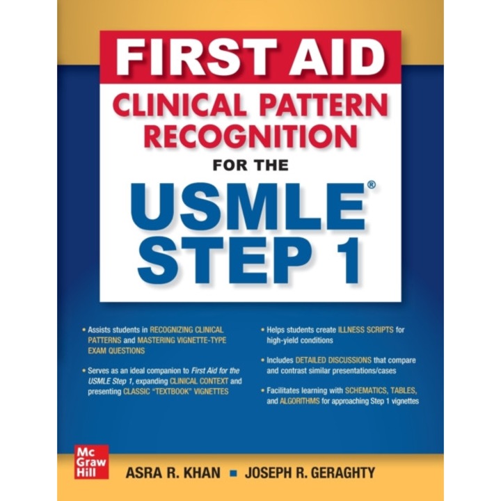 First Aid Clinical Pattern Recognition for the USMLE Step 1 de Asra R ...