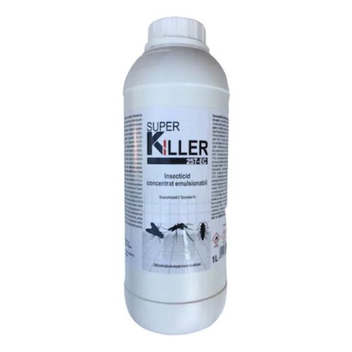Insecticid solutie Super Killer 25T-EC, produs de Pasteur, pentru ...