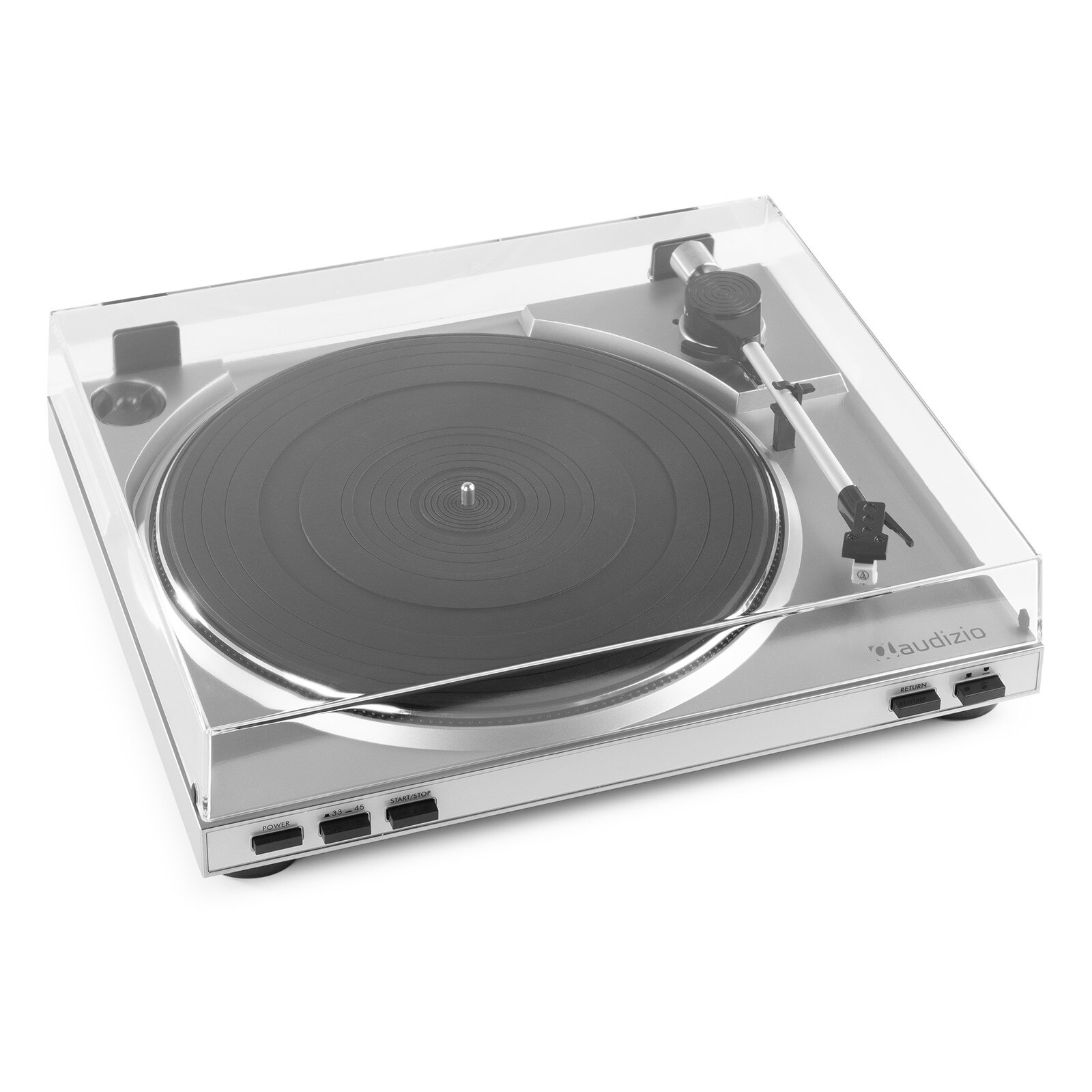 Pick-up cu USB si cartus Audio Technica, argintiu, Audizio RP310S - eMAG.ro