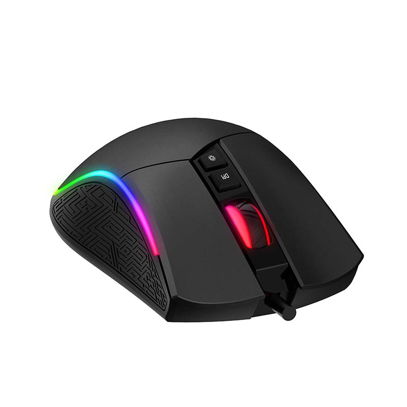 Mouse de gaming Havit GAMENOTE MS1001S RGB 800-4800 DPI - eMAG.ro