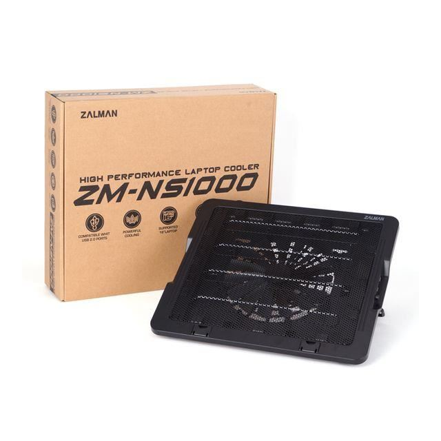 Zalman ZM-NS1000 охладителна подставка за ноутбук 40,6 см (16") Черен ...