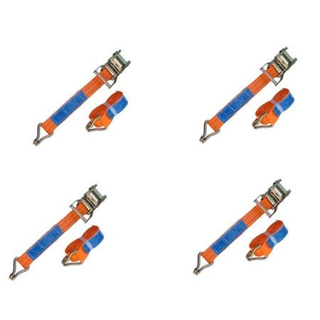 Set: 4 Chingi ancorare cu clichet 4m/35 mm/2 t - eMAG.ro