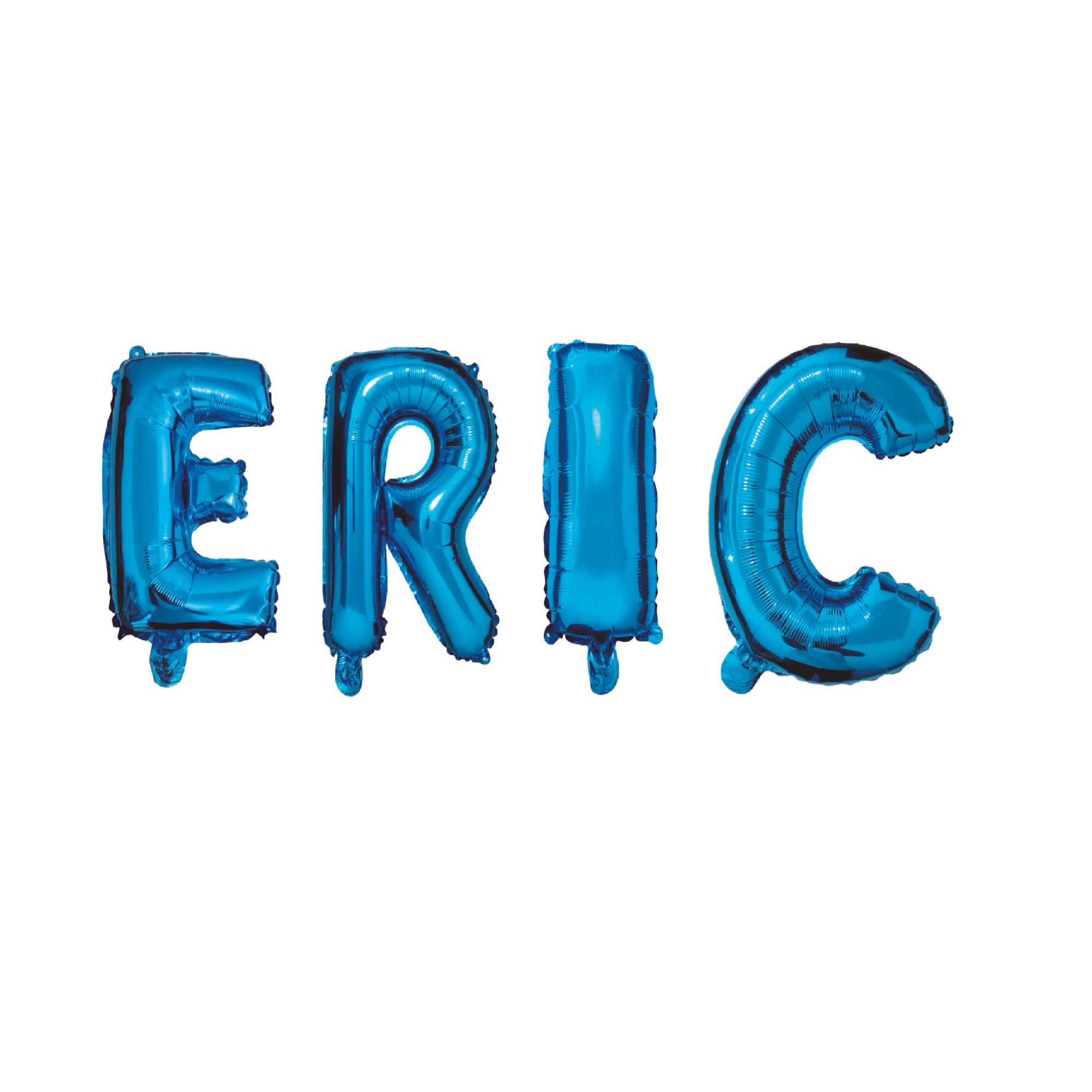 Комплект балон Eric Name, син, 40 см - eMAG.bg