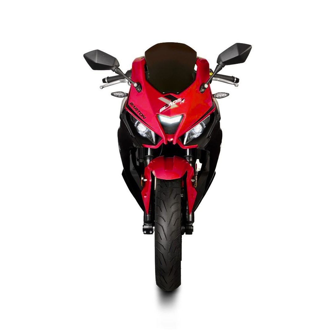 Motocicleta Barton Blade-R 125cc, culoare negru/rosu - eMAG.ro