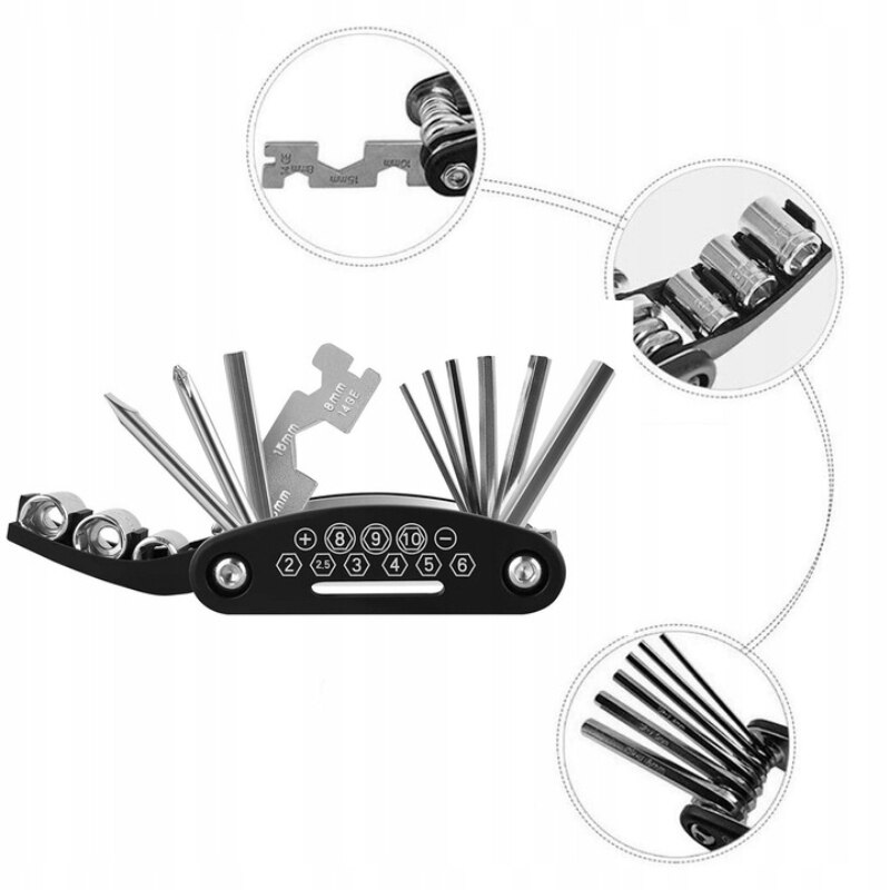 Set reparatie bicicleta, 25 elemente - eMAG.ro