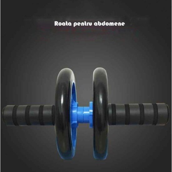 Roata abdomene FOXMAG24 pentru fitness, aparat pentru exercitii, maner ...