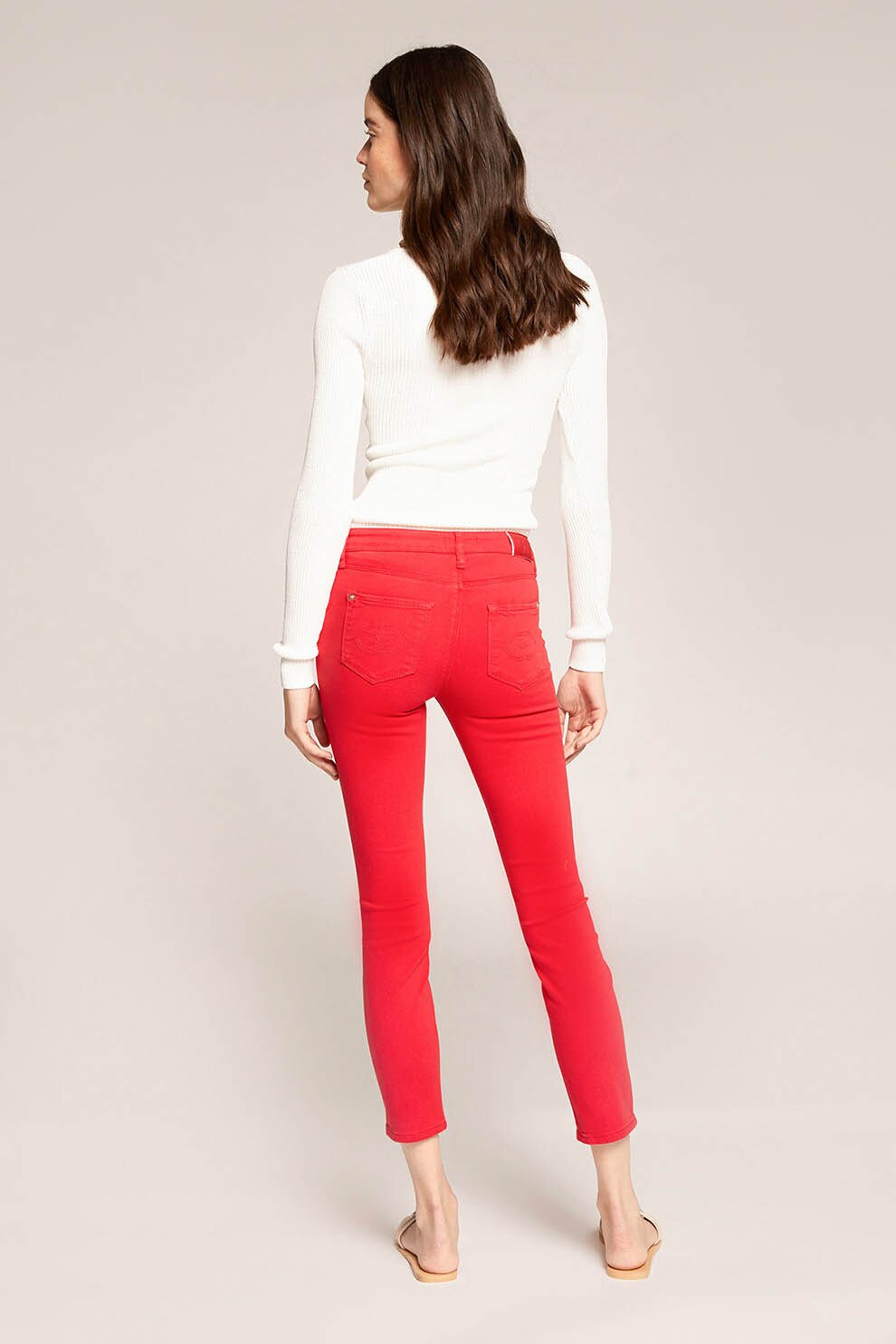 Motivi, Blugi skinny crop, Corai, 40 - eMAG.ro