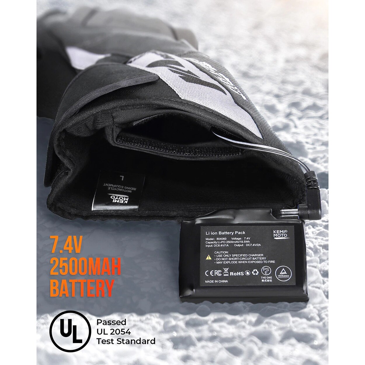 Manusi electrice incalzite pentru motocicleta, reincarcabile ...