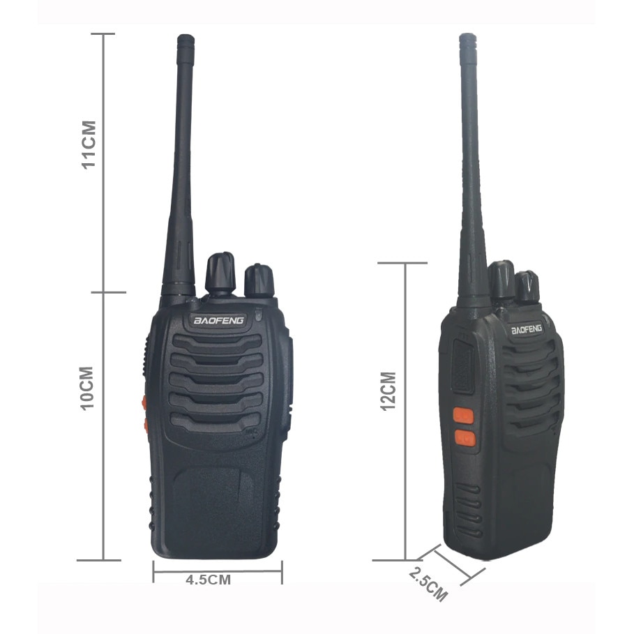 Set statii radio portabile emisie receptie Walkie Talkie 10W Baofeng BF ...